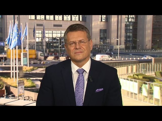 ‘We will work relentlessly to find the solution’: EU’s Sefcovic on rule ...