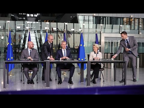EU leaders and NATO sign a third Joint Declaration deepening ...