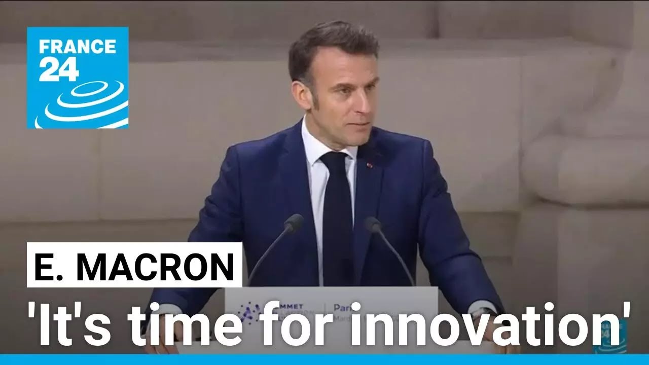 REPLAY - Emmanuel Macron at Paris AI summit: 'It's time for innovation ...